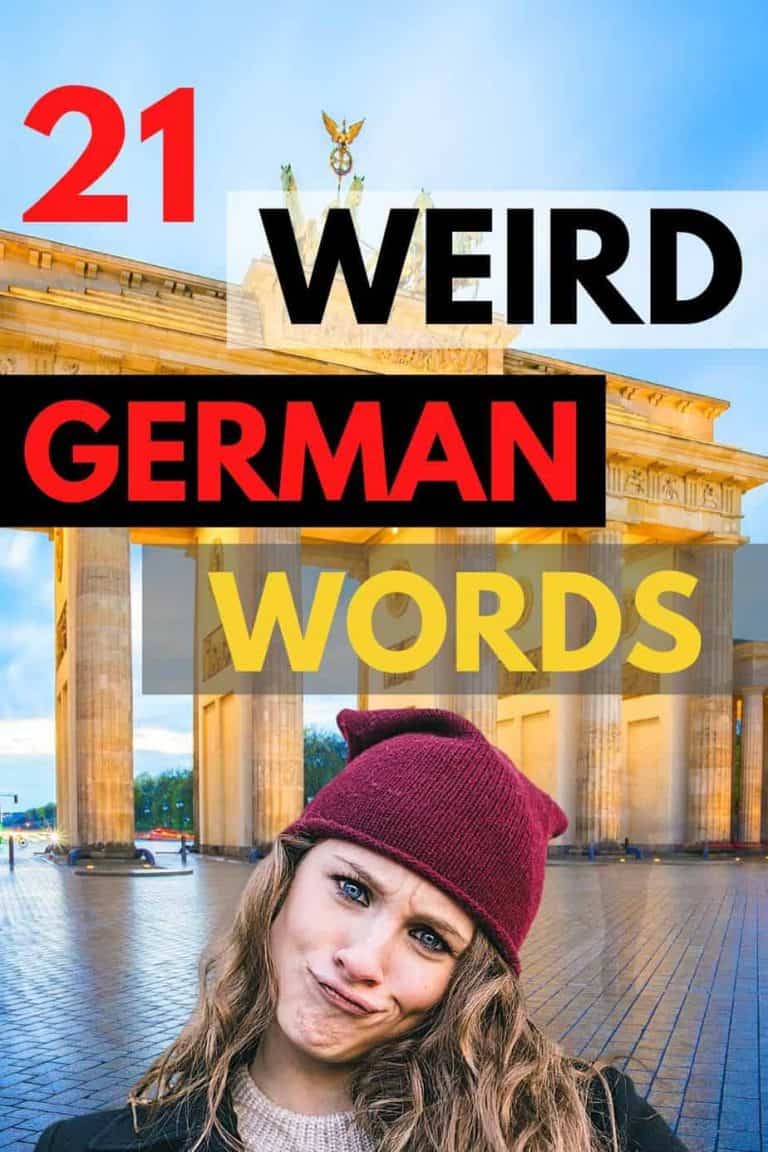Weird German Words: A Journey through 21 Strange Words