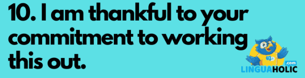 17 Great Alternatives to “Thank you for your understanding”