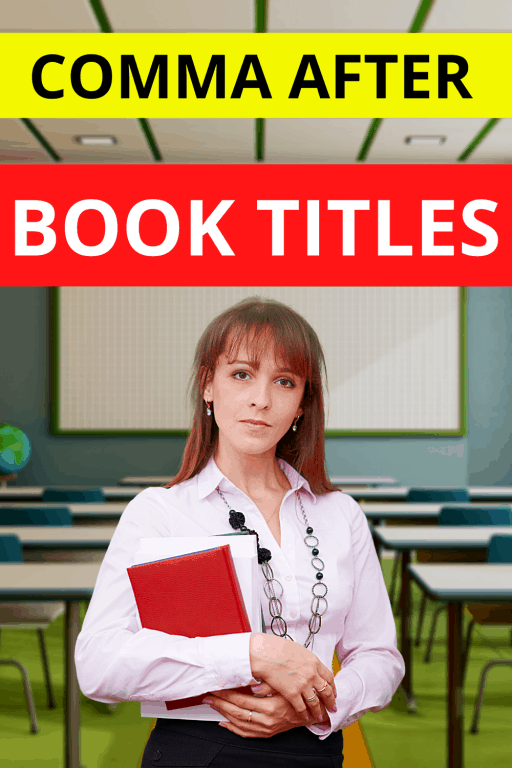 Comma after Book Titles: The Definitive Guide