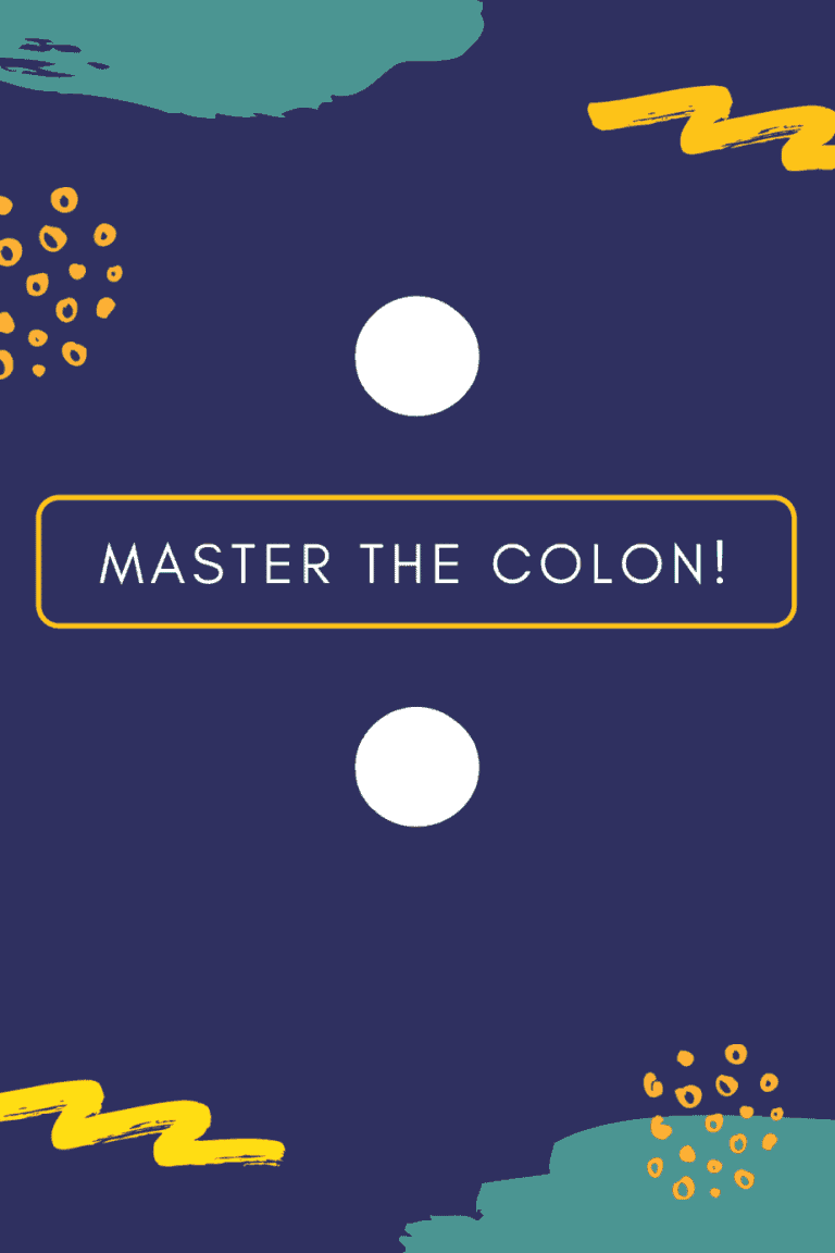 Colons in the English Language: The Complete Guide