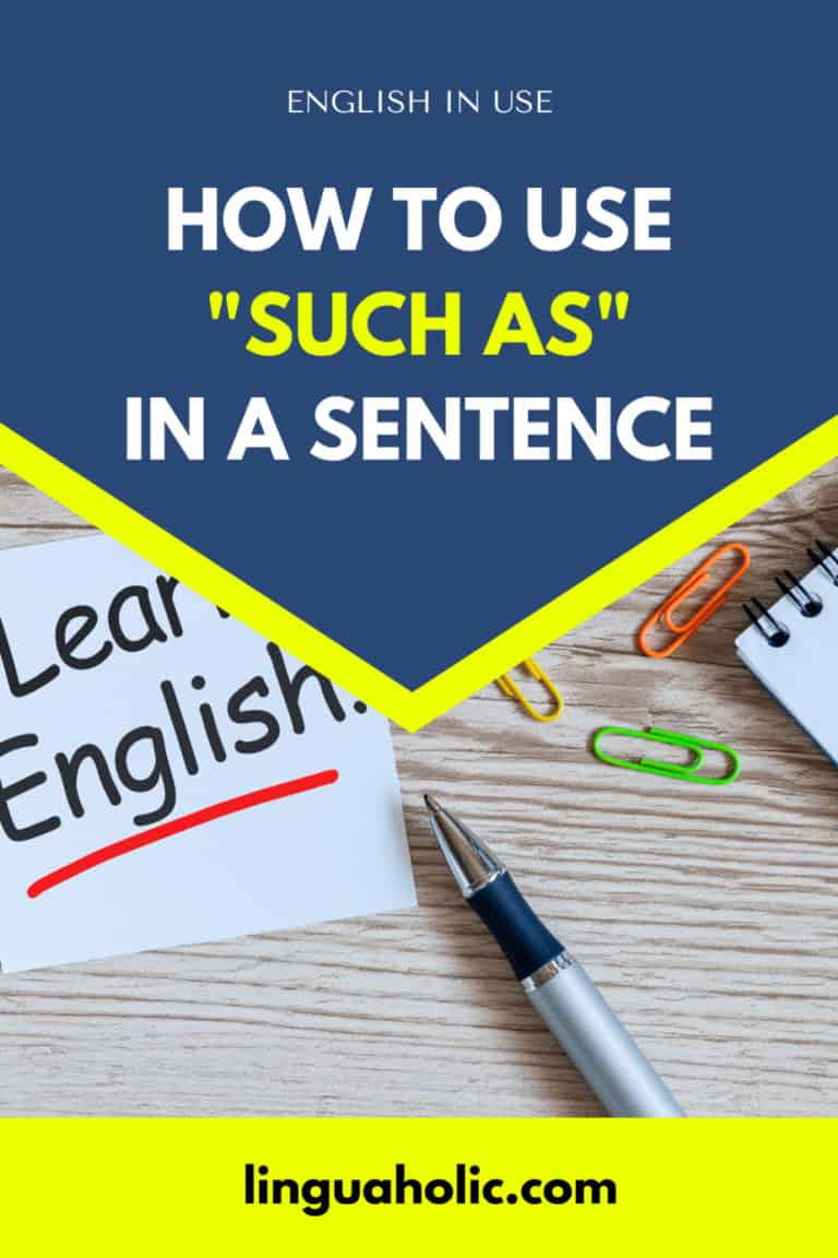 "Such as" in a Sentence — Examples & Context