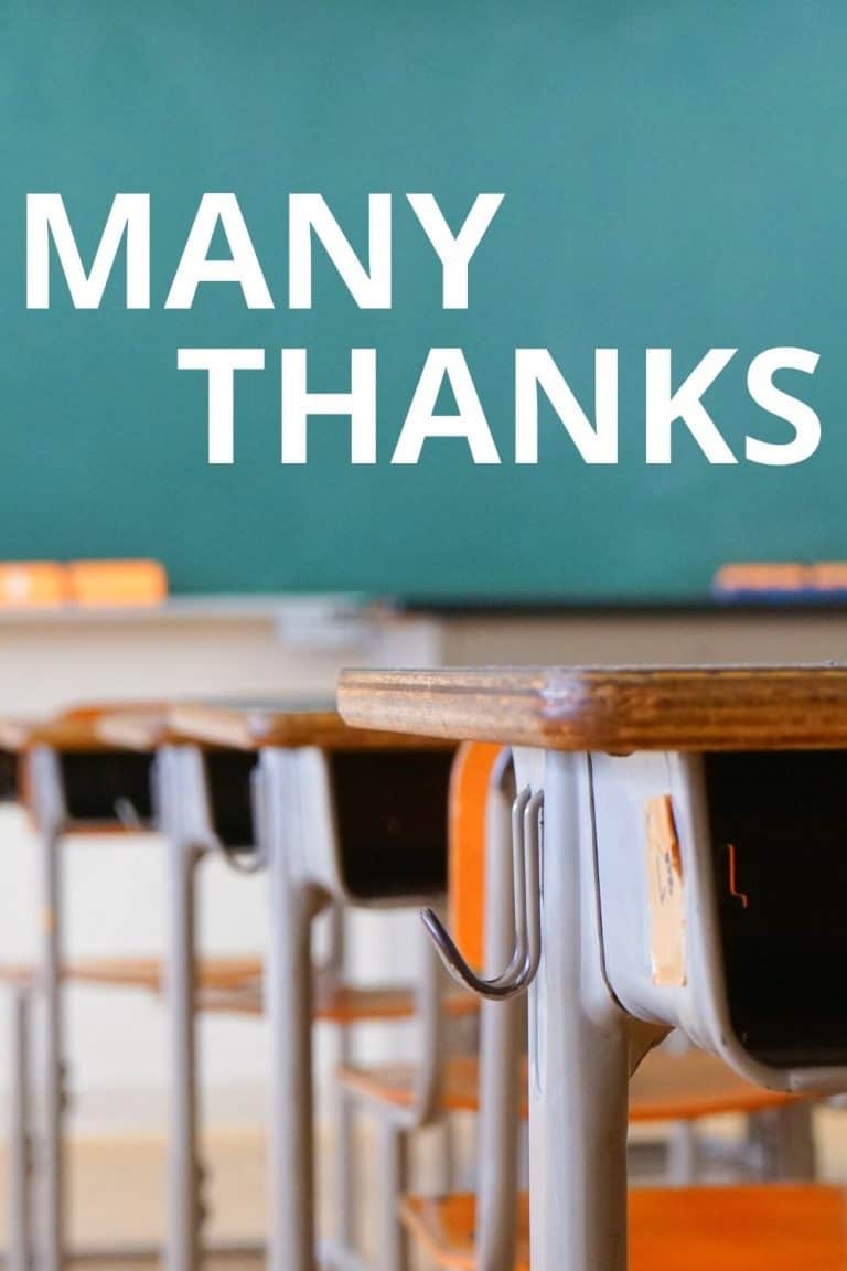 “Many Thanks” As a Sign-off Phrase (in a Letter, E-mail)