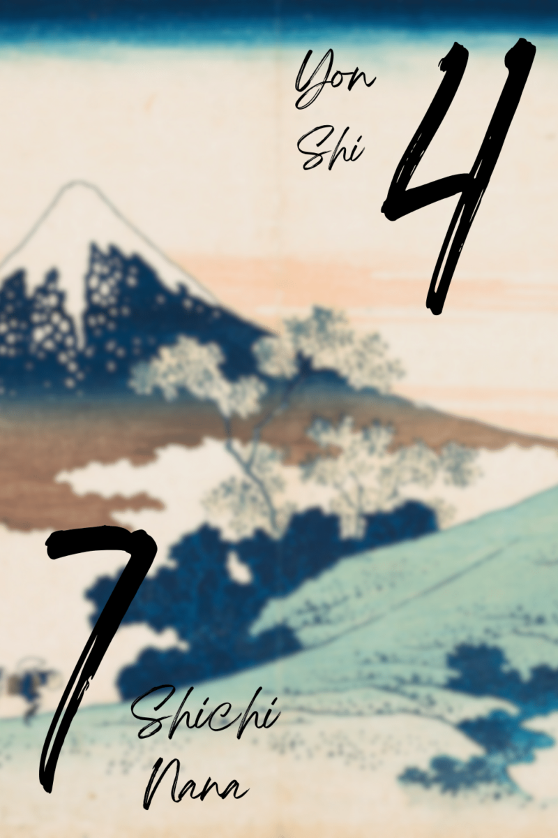 4 & 7 in Japanese — And the Numerous Ways to Say Them