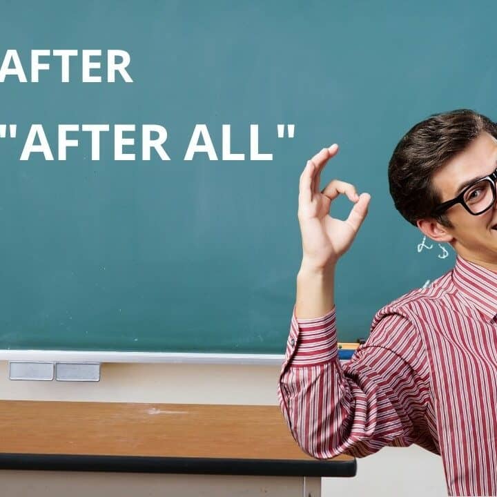 Comma before "after all": The Complete Guide