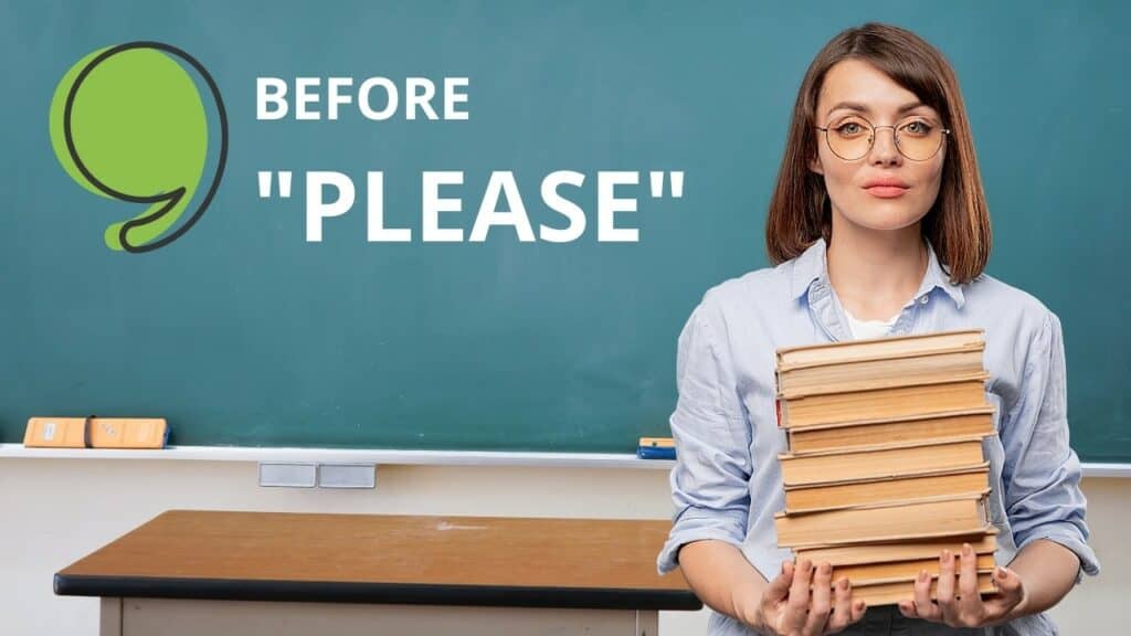 Comma before "please" – The Complete Guide