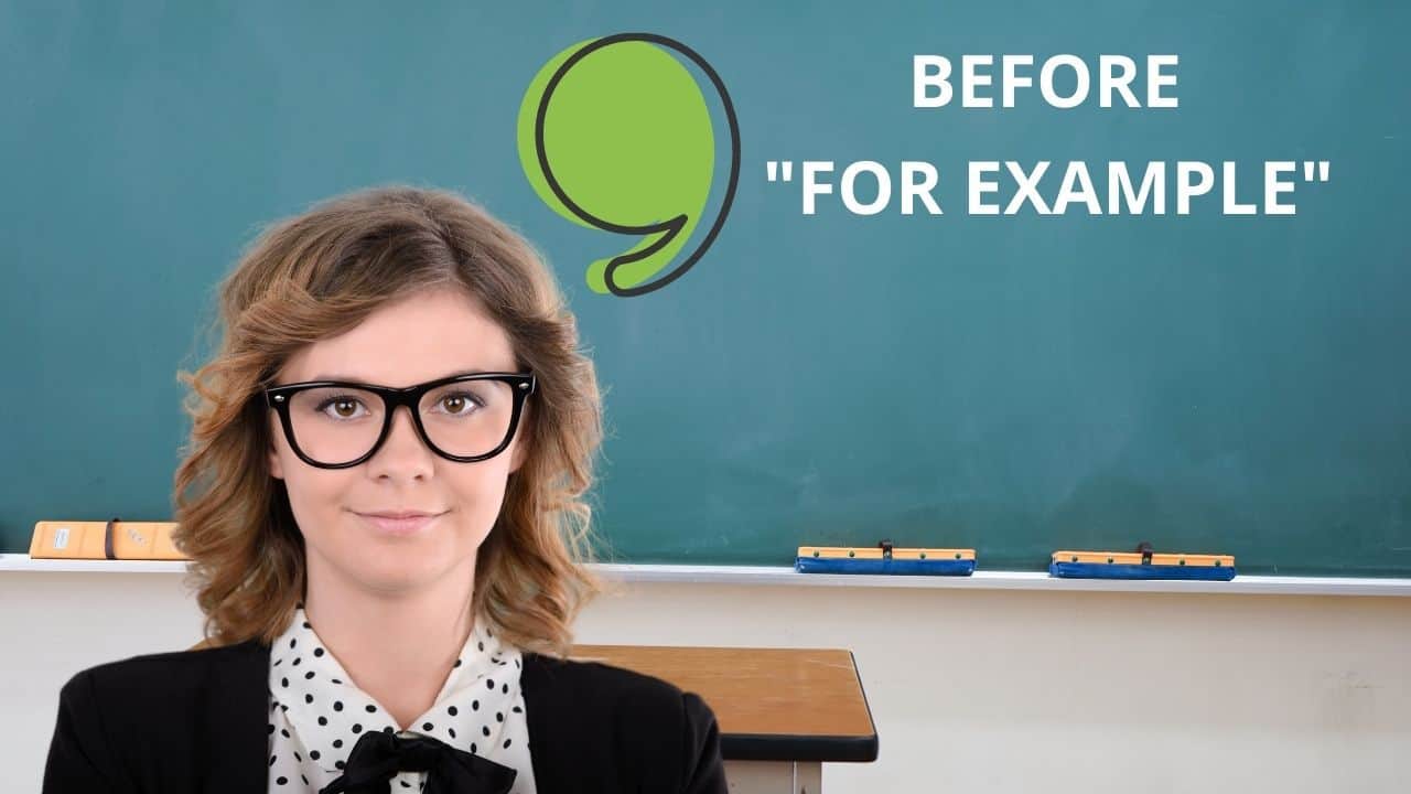 Comma before "for example" — The Complete Guide