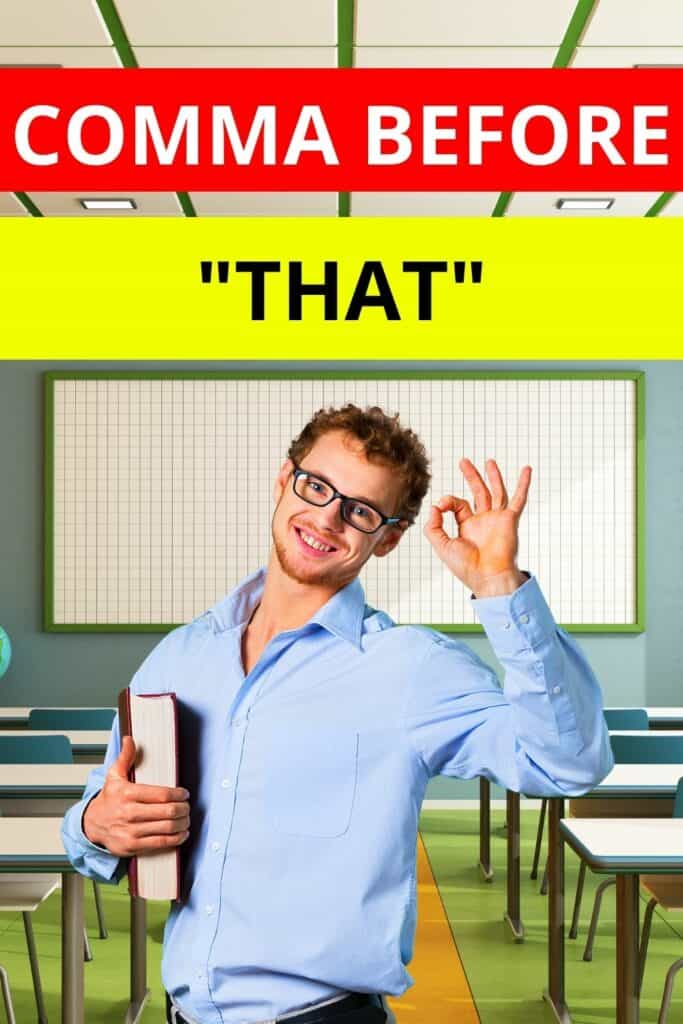 Comma before "that" — The Only Guide You'll Ever Need!