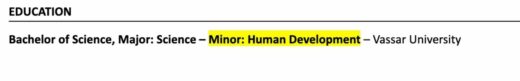 The 3 Best Ways to List a Minor on a Resume — Revealed!