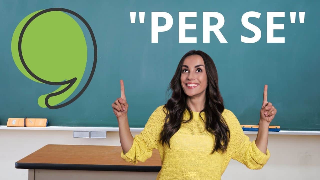 Comma before or after "per se" — The Ultimate Guide
