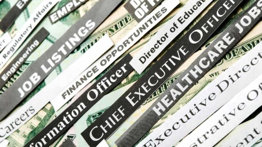 Newspaper Job Section