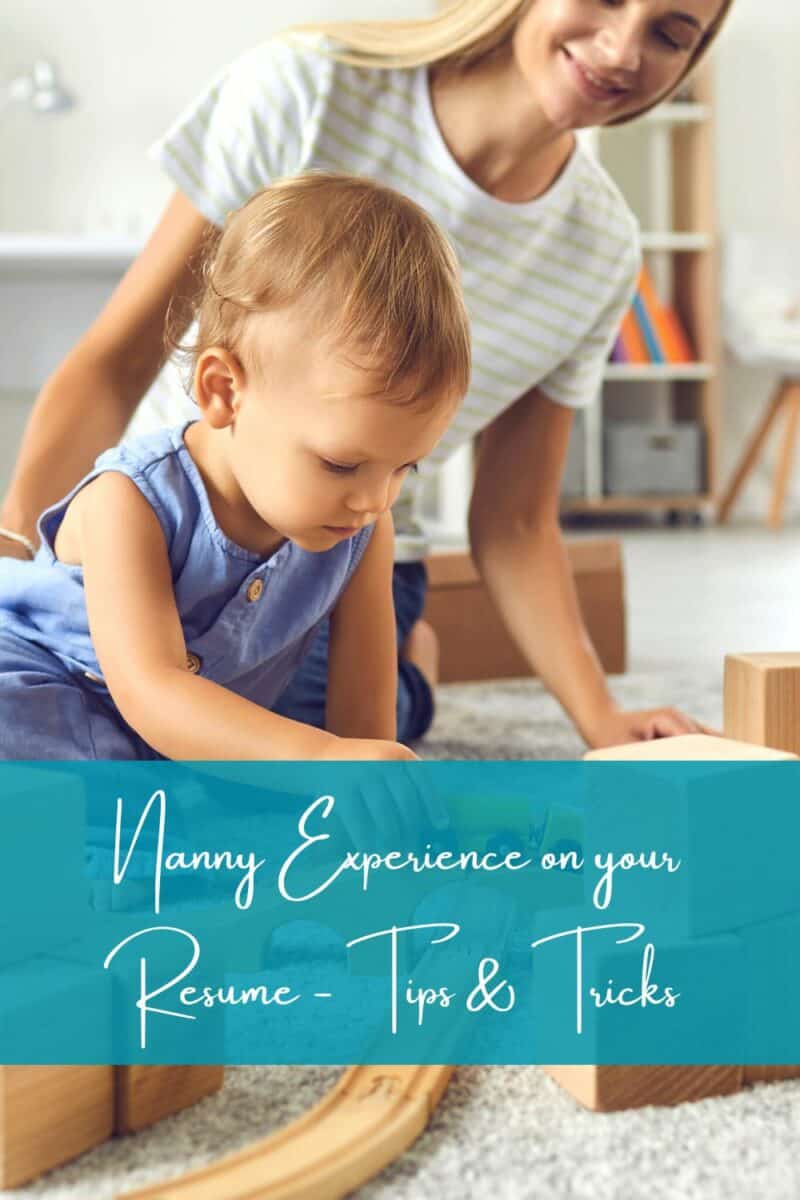 How to Put Nanny Experience on Your Resume — Like a Pro