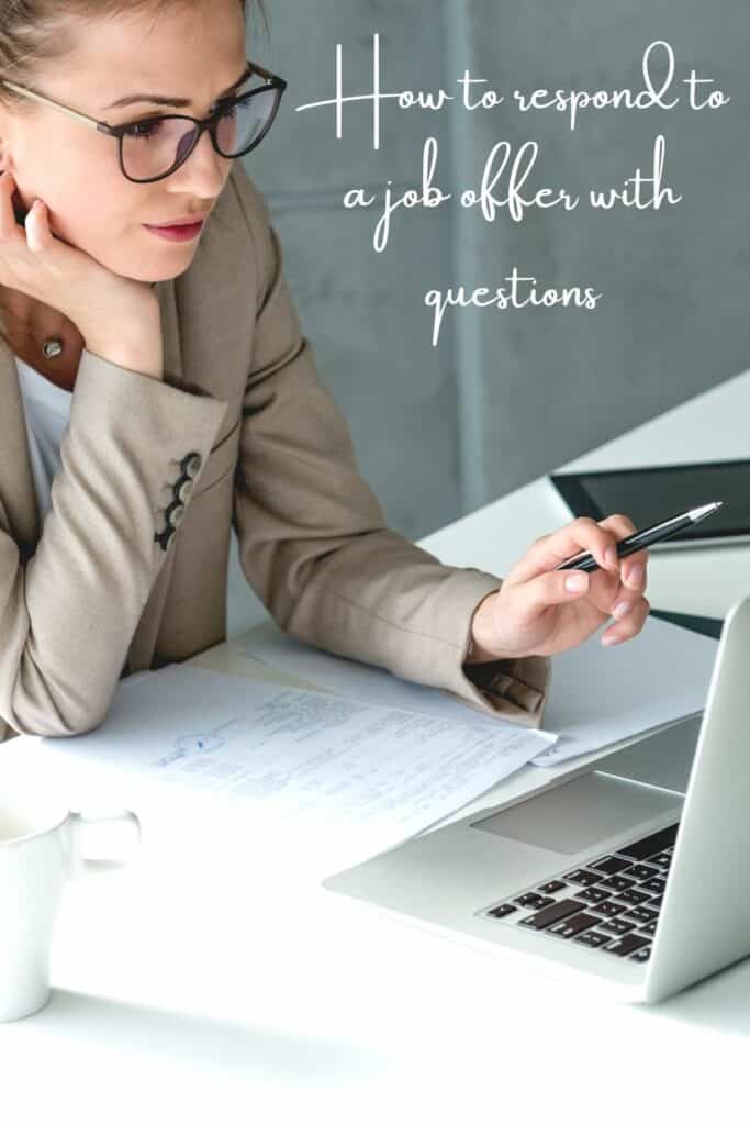 How to Respond to a Job Offer with Questions: Ultimate Guide