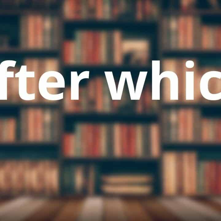 How to use "in which" in a Sentence