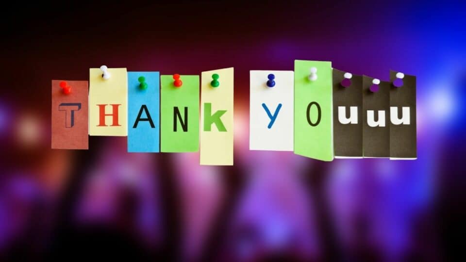 "Thank youuu" — Meaning, Context & Examples