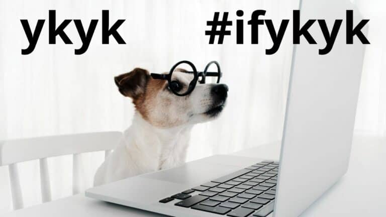"ykyk" — Meaning, Context & Examples