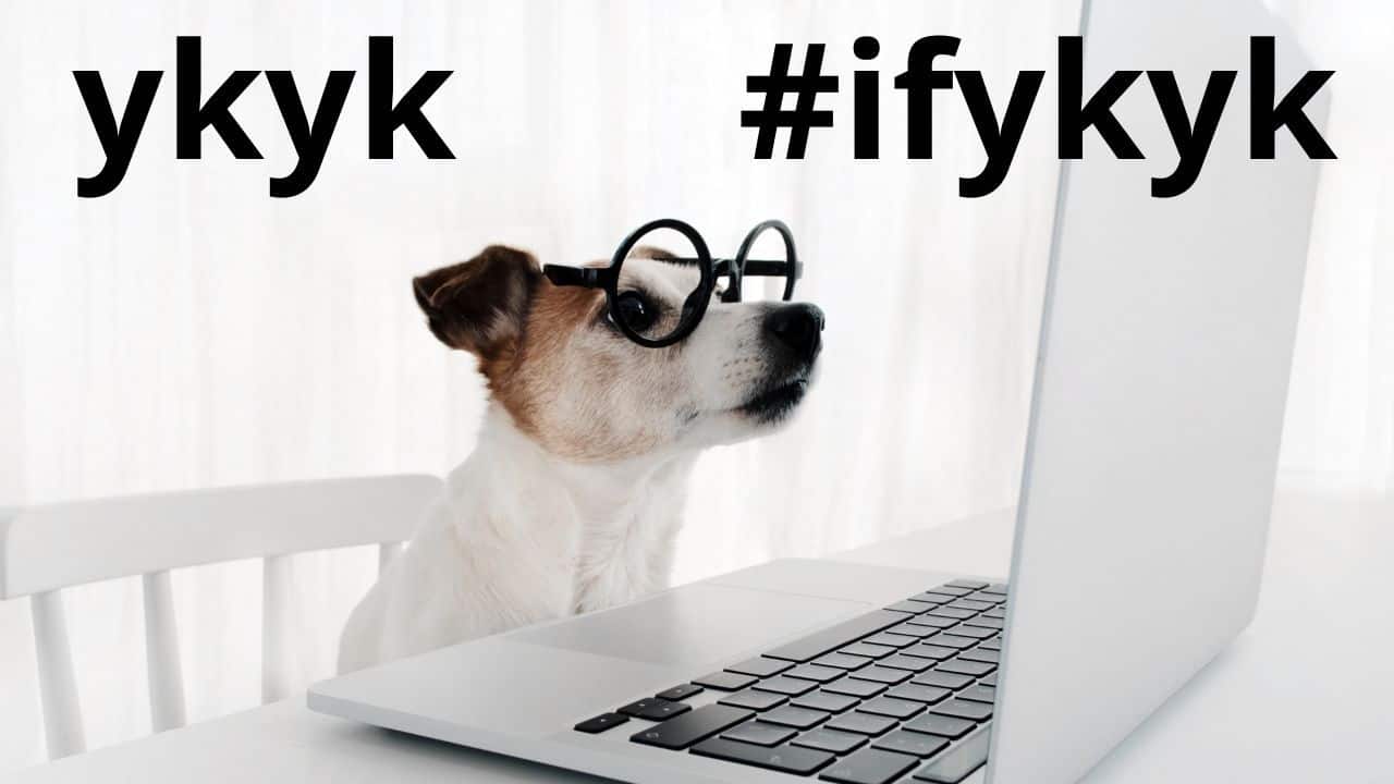 "ykyk" — Meaning, Context & Examples