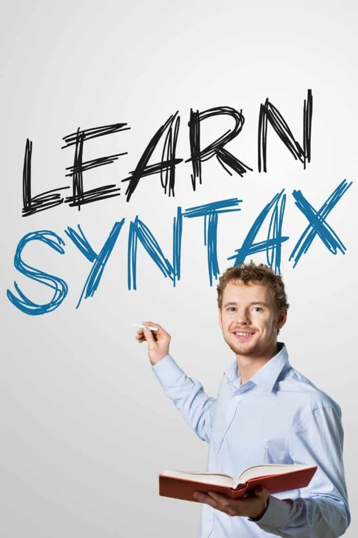 Syntax — A Beginner's Guide