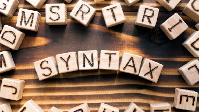 Syntax — A Beginner's Guide
