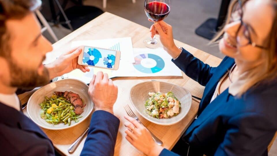 "Thank you for dinner" Notes for Friends, Family & Business