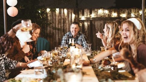 "Thank you for dinner" Notes for Friends, Family & Business