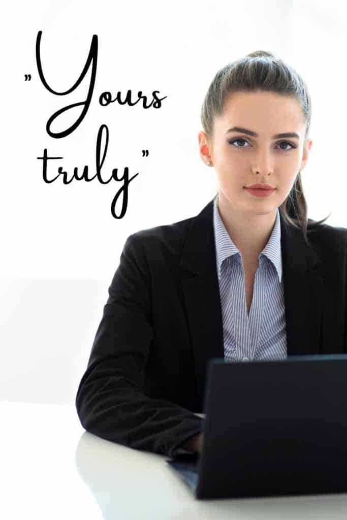 "Yours Truly" in Business Correspondence — with Examples