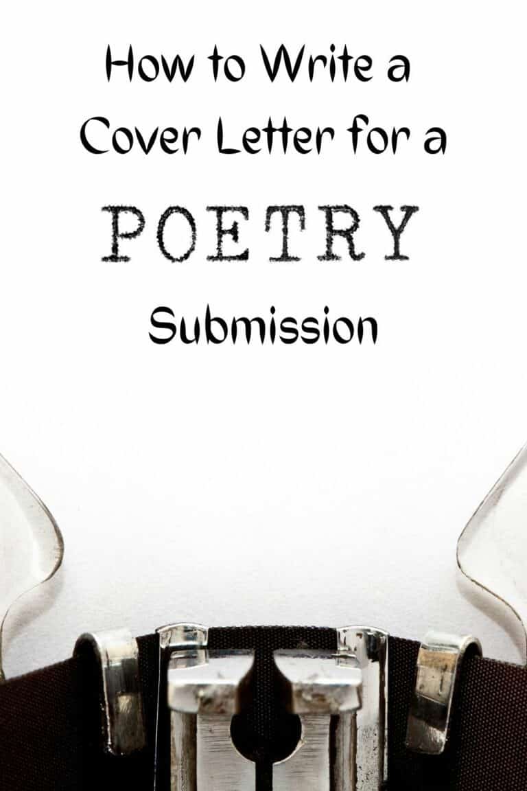 How to Write a Cover Letter for a Poetry Submission