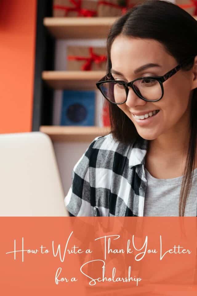 How to Write a Thank You Letter for a Scholarship — Examples