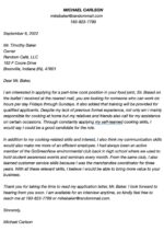 How to Write a Cover Letter for a Part-time Job