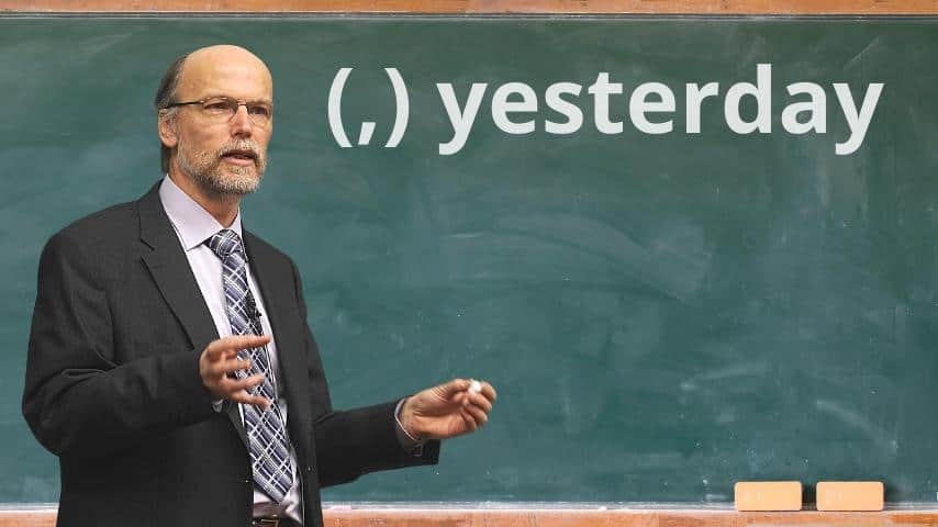 Comma before "yesterday" — All You Need to Know
