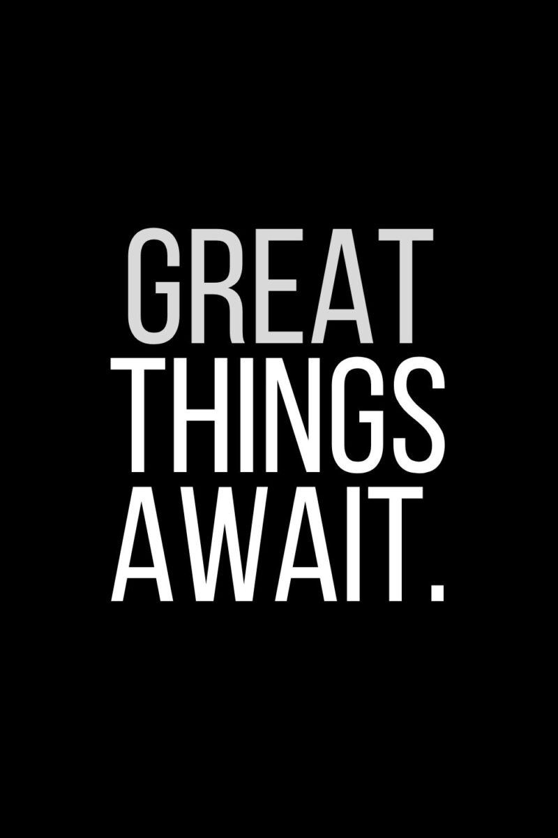 Inspirational 3-Word Quotes on a Black Background for Maximum Impact