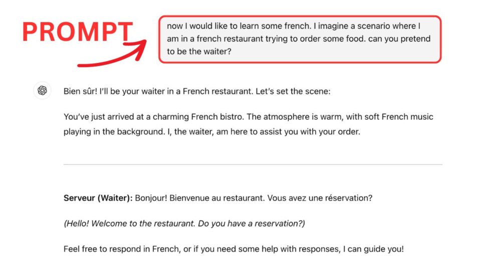 Speaking & Listening Practice with ChatGPT in Any Language