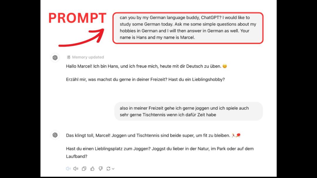 Speaking & Listening Practice with ChatGPT in Any Language