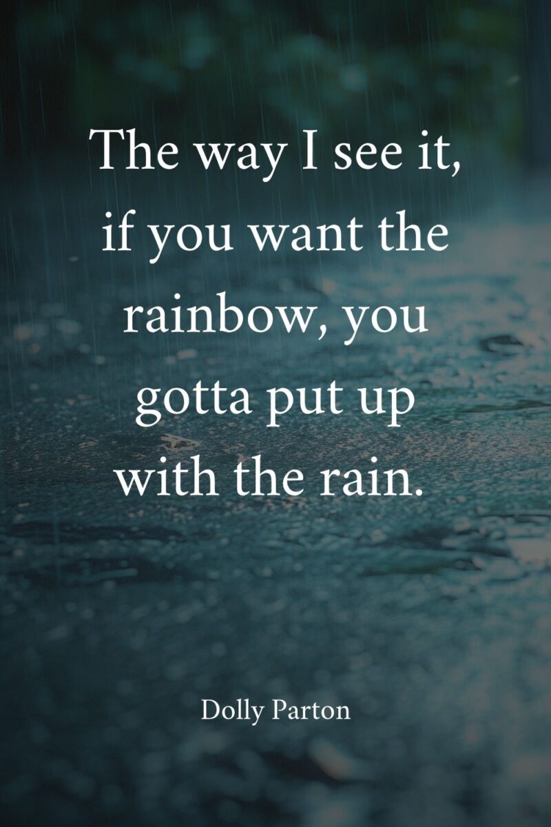88 Droplets of Wisdom: Rain Quotes from Clouds to Ground