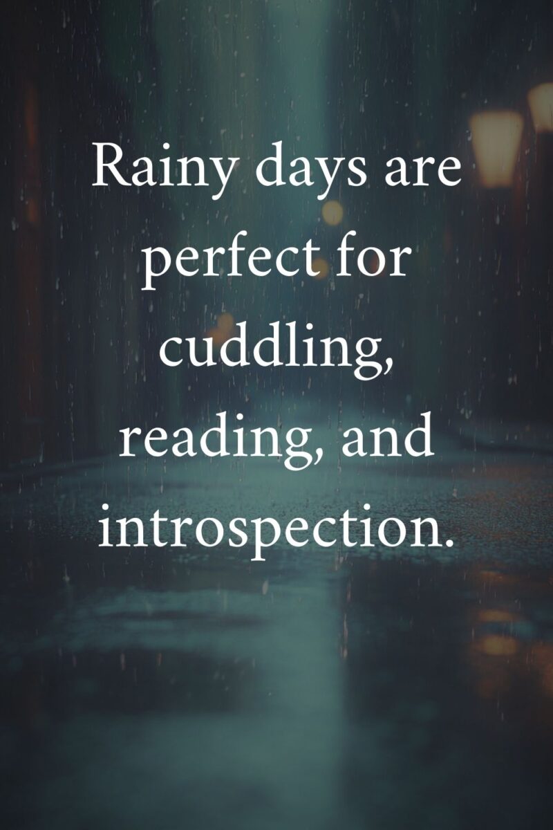 88 Droplets of Wisdom: Rain Quotes from Clouds to Ground