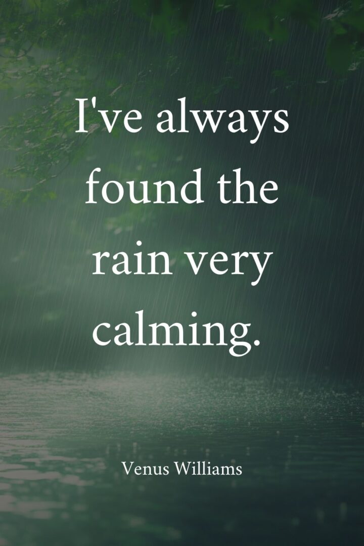 88 Droplets of Wisdom: Rain Quotes from Clouds to Ground