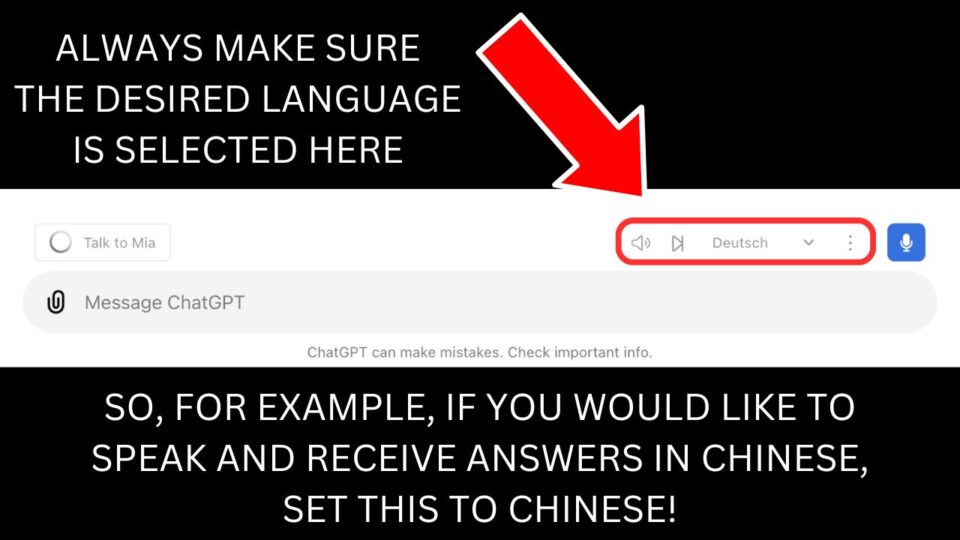 Speaking & Listening Practice with ChatGPT in Any Language