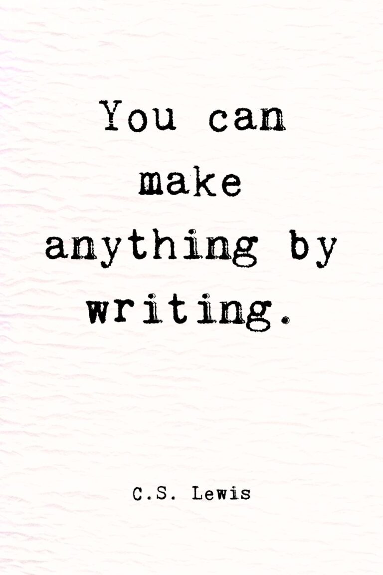 85 Raw and Honest Writing Quotes You Can’t Miss