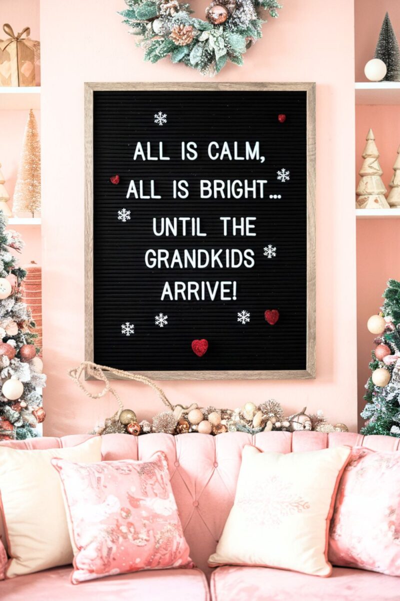89 Letterboard Christmas Quotes That'll Make Your Guests Ho-Ho-Ho