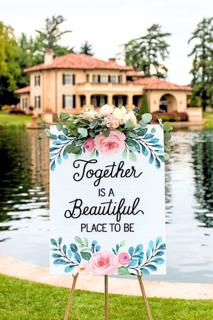 49 Charming Letterboard Quotes to Sprinkle Around Your Wedding Venue