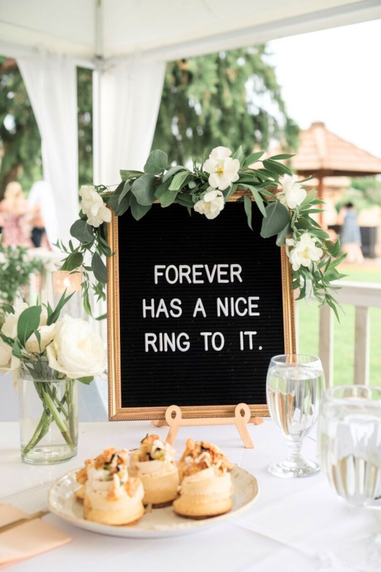49 Charming Letterboard Quotes to Sprinkle Around Your Wedding Venue