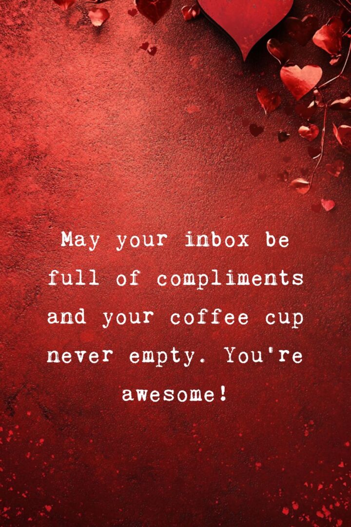 From Intern to CEO: 97 Valentine's Day Messages for Coworkers