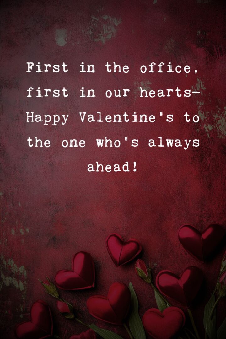 From Intern to CEO: 97 Valentine's Day Messages for Coworkers