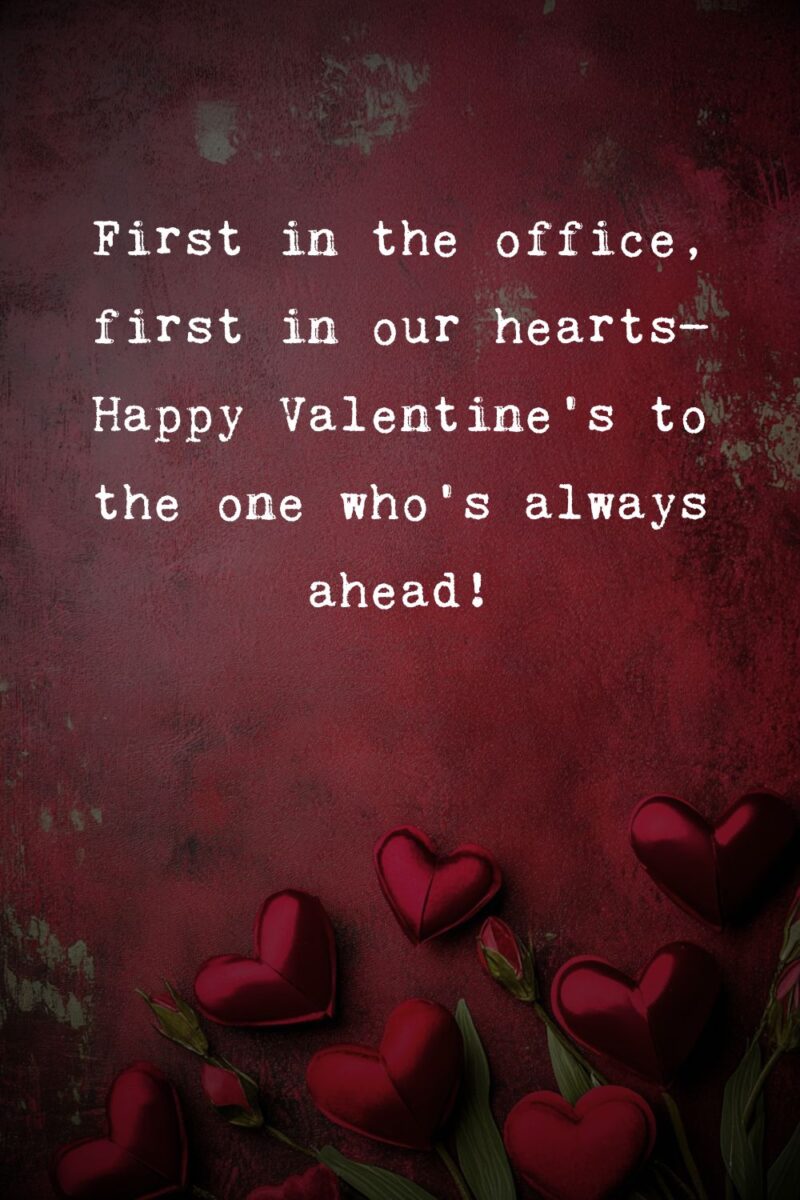 From Intern to CEO: 97 Valentine's Day Messages for Coworkers