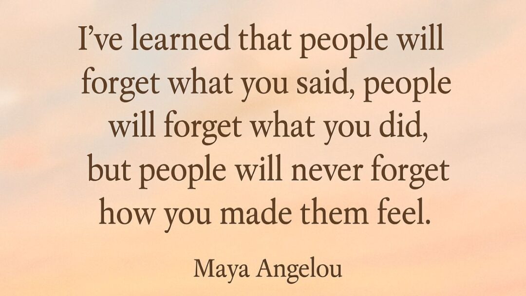 47 Maya Angelou Quotes That Will Lift You Higher – Linguablog