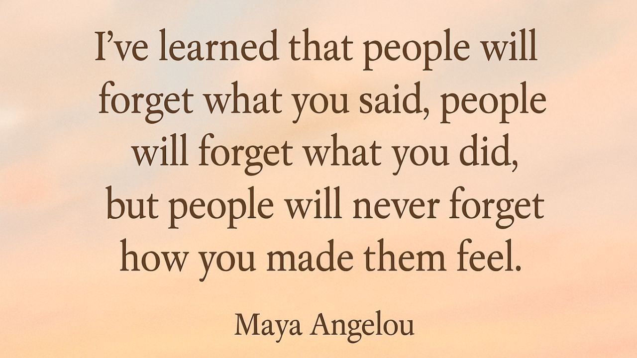 47 Maya Angelou Quotes That Will Lift You Higher – Linguablog
